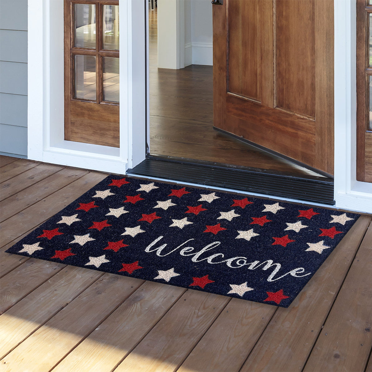 Briarwood Lane American Welcome Natural Fiber Coir Doormat ...