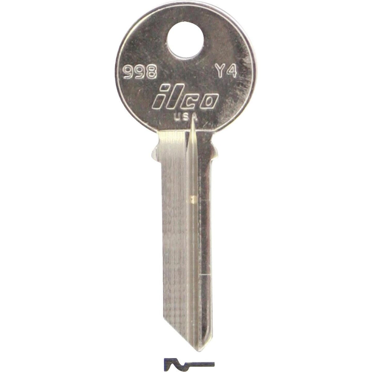 ILCO Yale Nickel Plated House Key, Y4 (10-Pack) - Farmingdale, NY ...