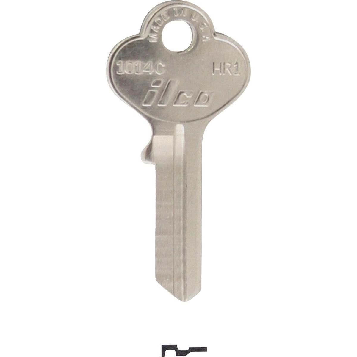 ILCO Harloc Nickel Plated House Key, HR1 (10-Pack) - Farmingdale, NY ...
